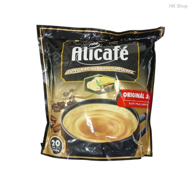 Alicafe Tongkat Ali and Ginseng 3-in-1 Coffee Mix - 600g | HK Shop